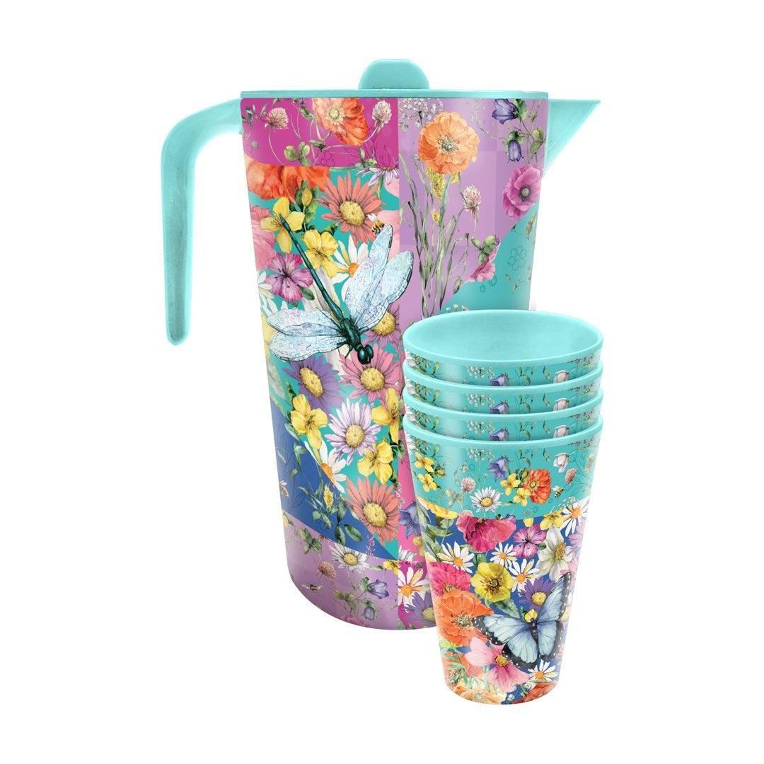 Alfresco Jug Set Wildflower Patch Homeware — Giftolicious