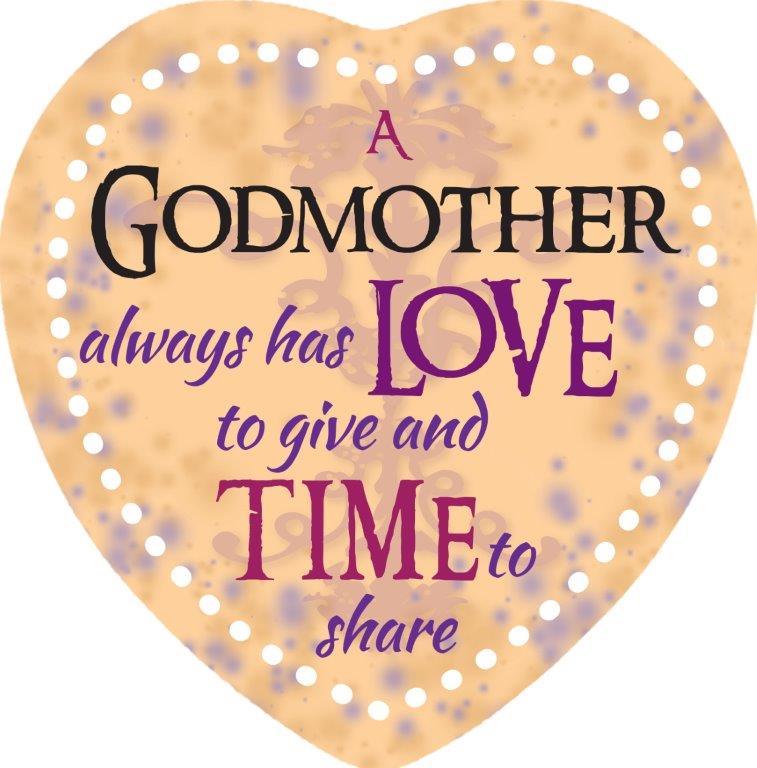 Magnet Love Heart God Mother — Giftolicious